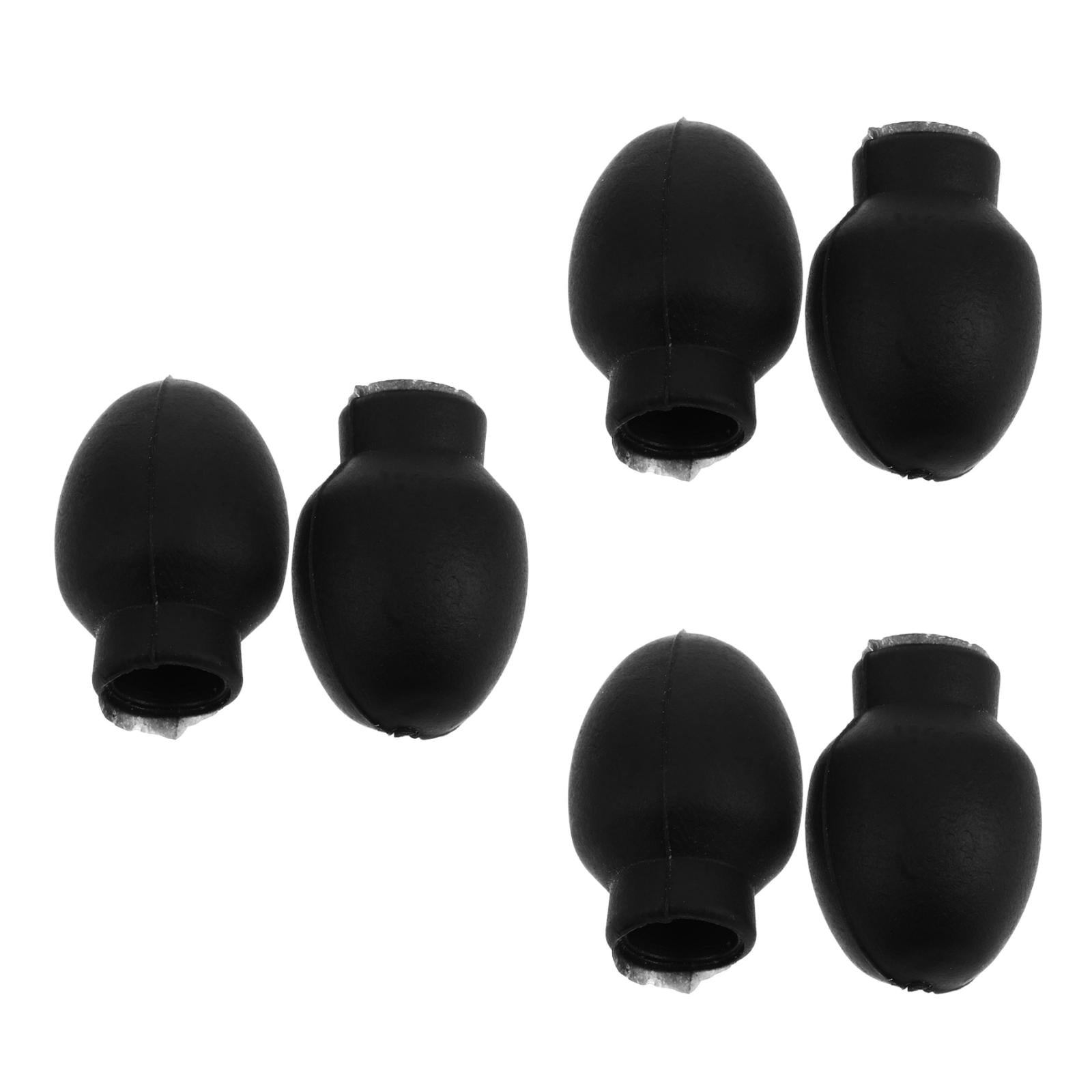 Worgeous 3 Pairs Rubber Drumstick Tips For Silent Practice Drumstick ...