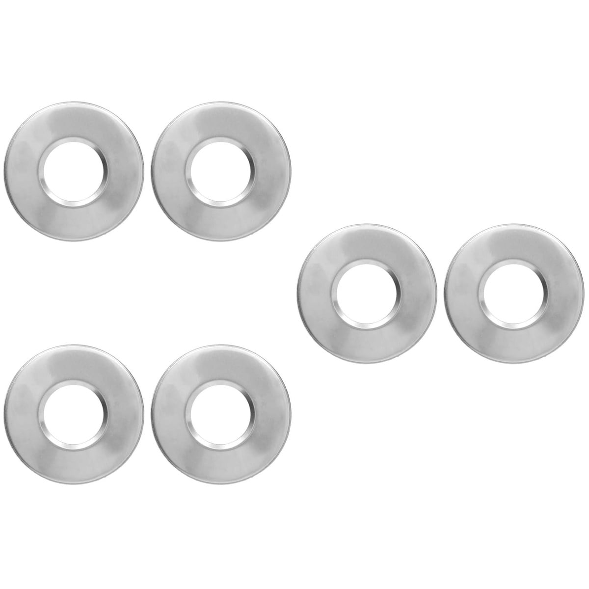 Worgeous 3 Pairs of Stainless Steel Escutcheons for Pool Handrail ...