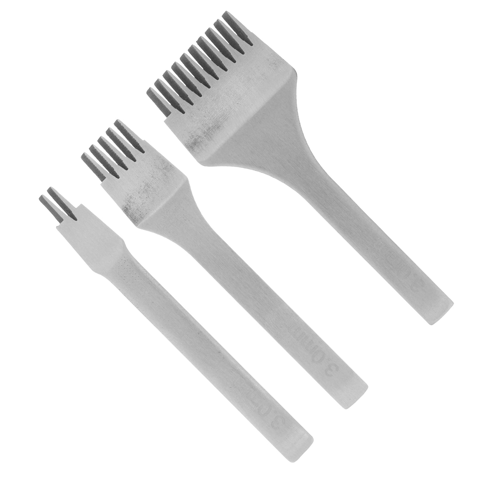 Worgeous 3 Pcs Craft Tools Leather Bevel Chopper Art Carving Set DIY ...