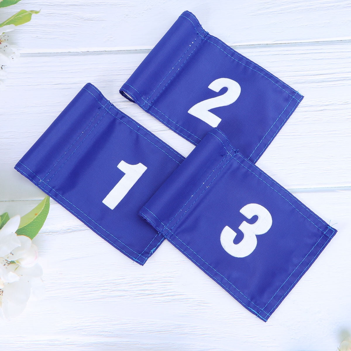 Worgeous 3-Piece Portable Golf Pin Flags Set for Indoor and Outdoor ...
