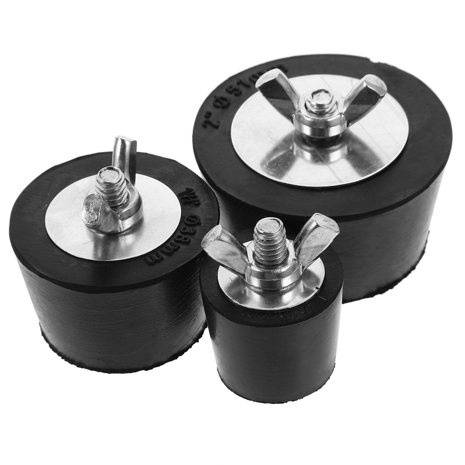 Worgeous 3 Pcs Home Pool Filter Pump Stoppers Plugs for Inground Pools ...