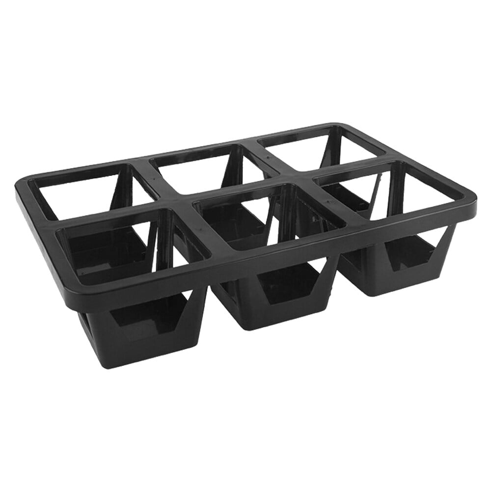 Worgeous 3 Pcs Succulent Flower Pot Bracket Potting Tray Large Clear ...