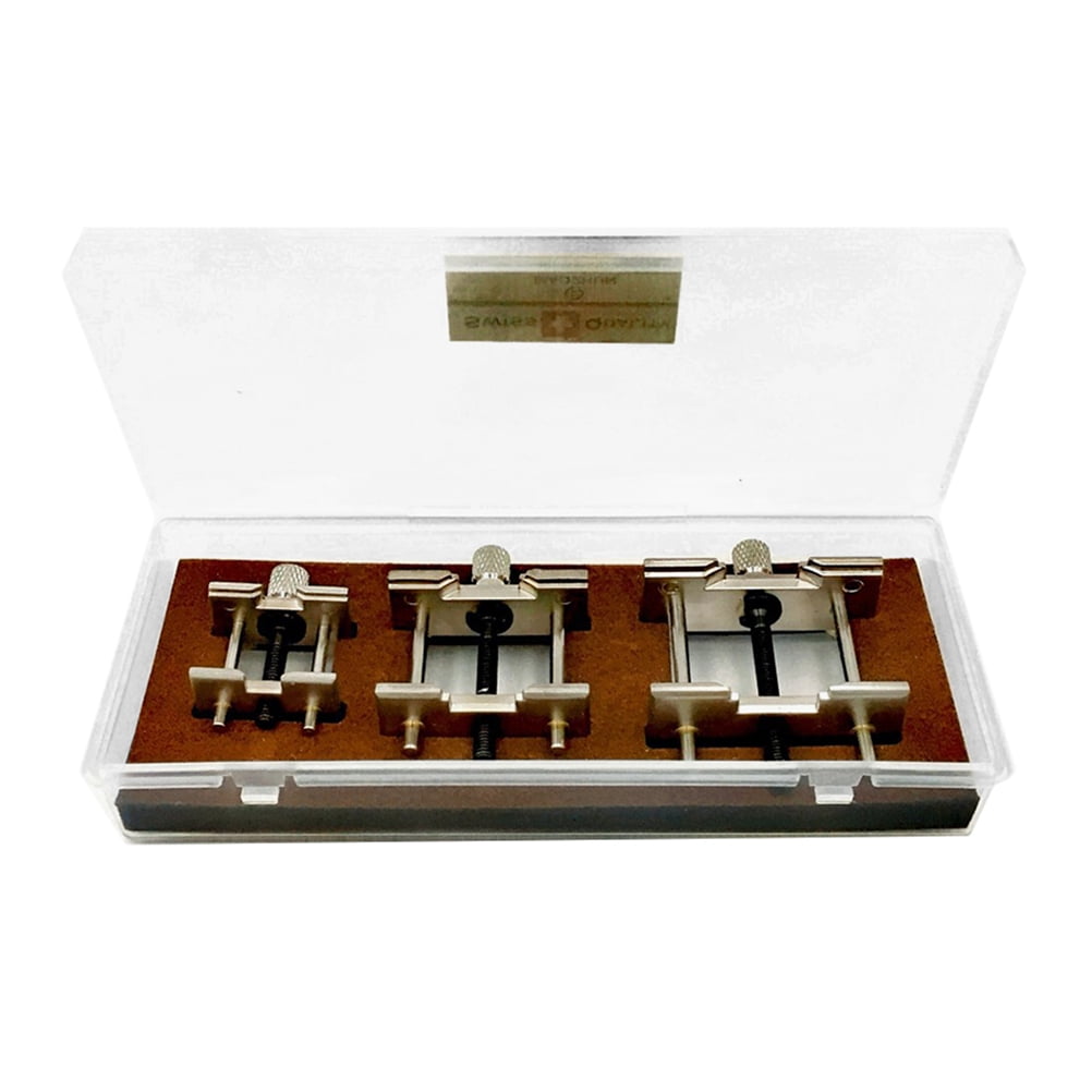 Worgeous 3 Pcs Watch Case Movement Cushion Watchmaker Extensible Holder ...