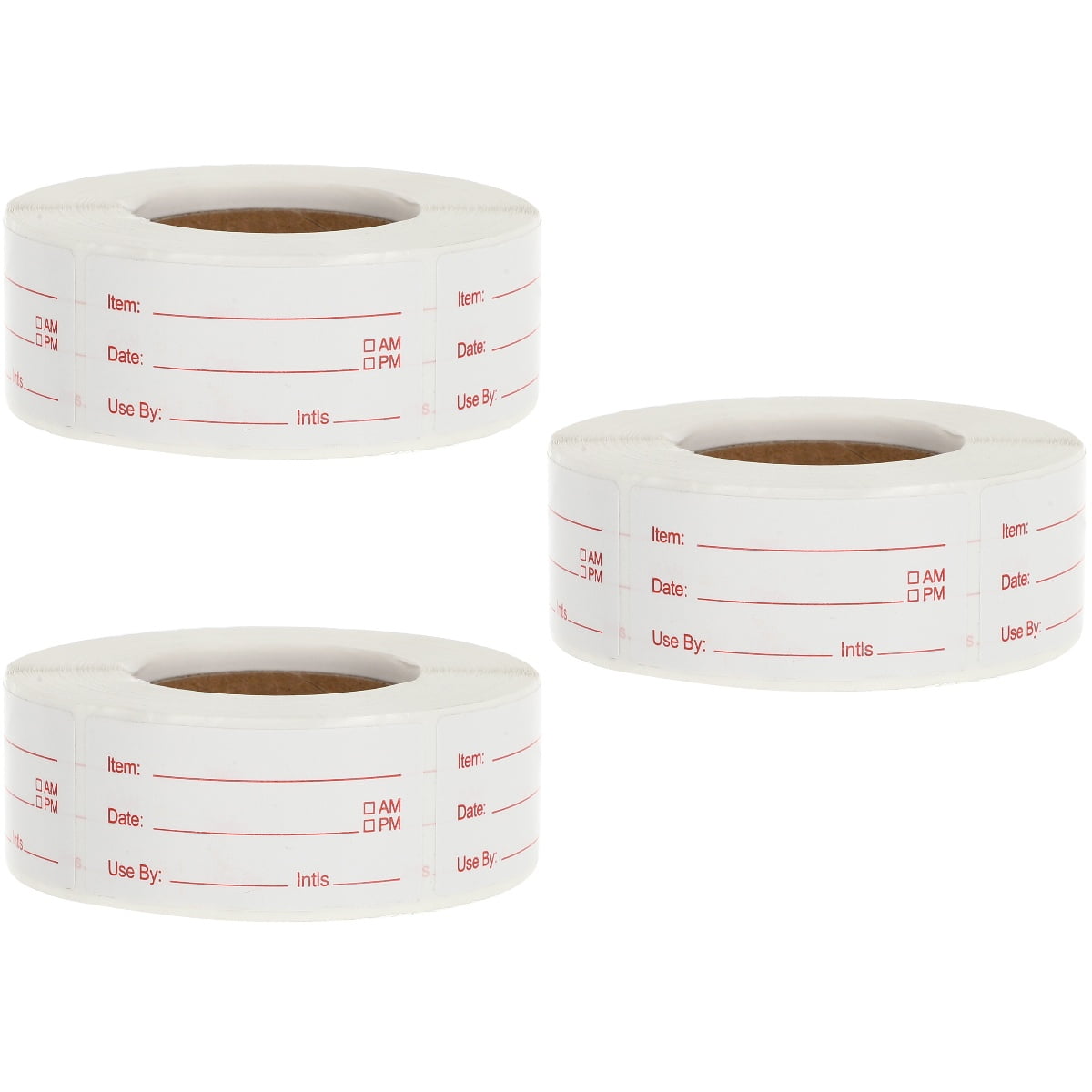 Worgeous 3 Rolls Removable Food Labels Food Containers Labels Kitchen ...