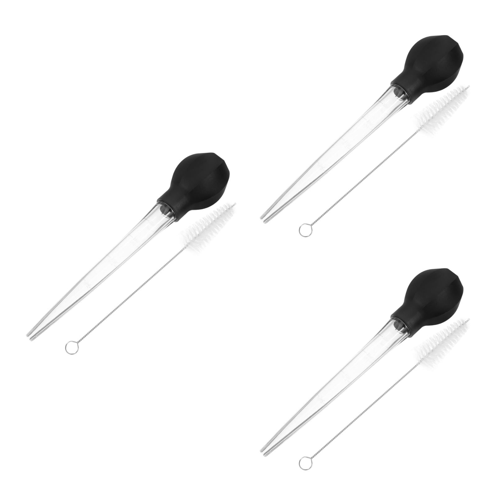 Worgeous 3 Sets Barbecue Baster Oil Suction Pump Barbecue Basting Brush ...
