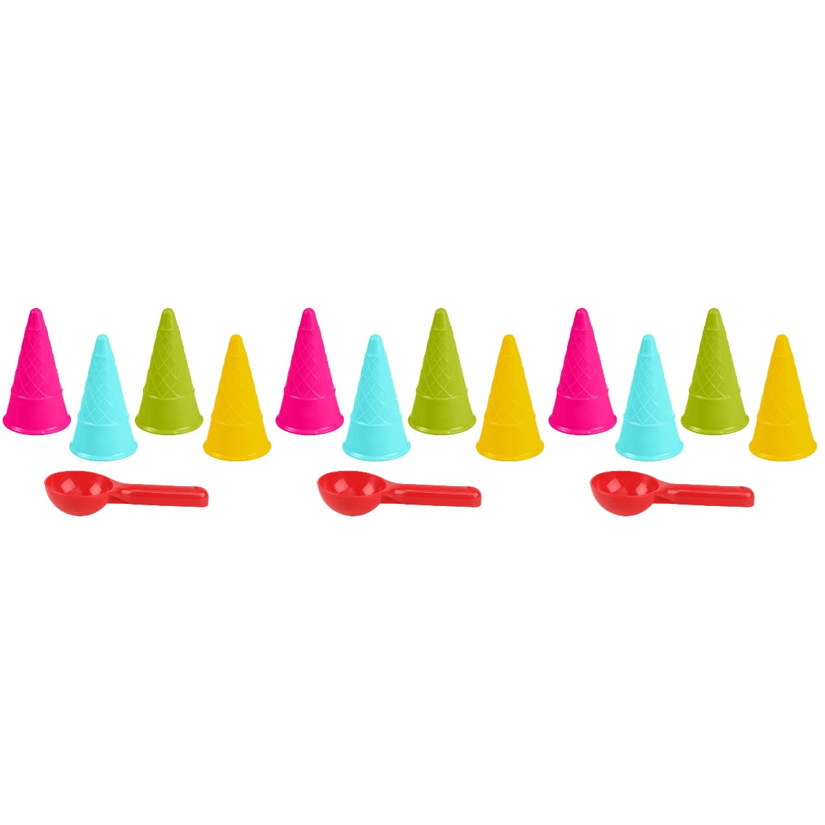 Worgeous 3 Sets Beach Sand Toys Plastic Sand Spoon Sand Digging Spoon ...