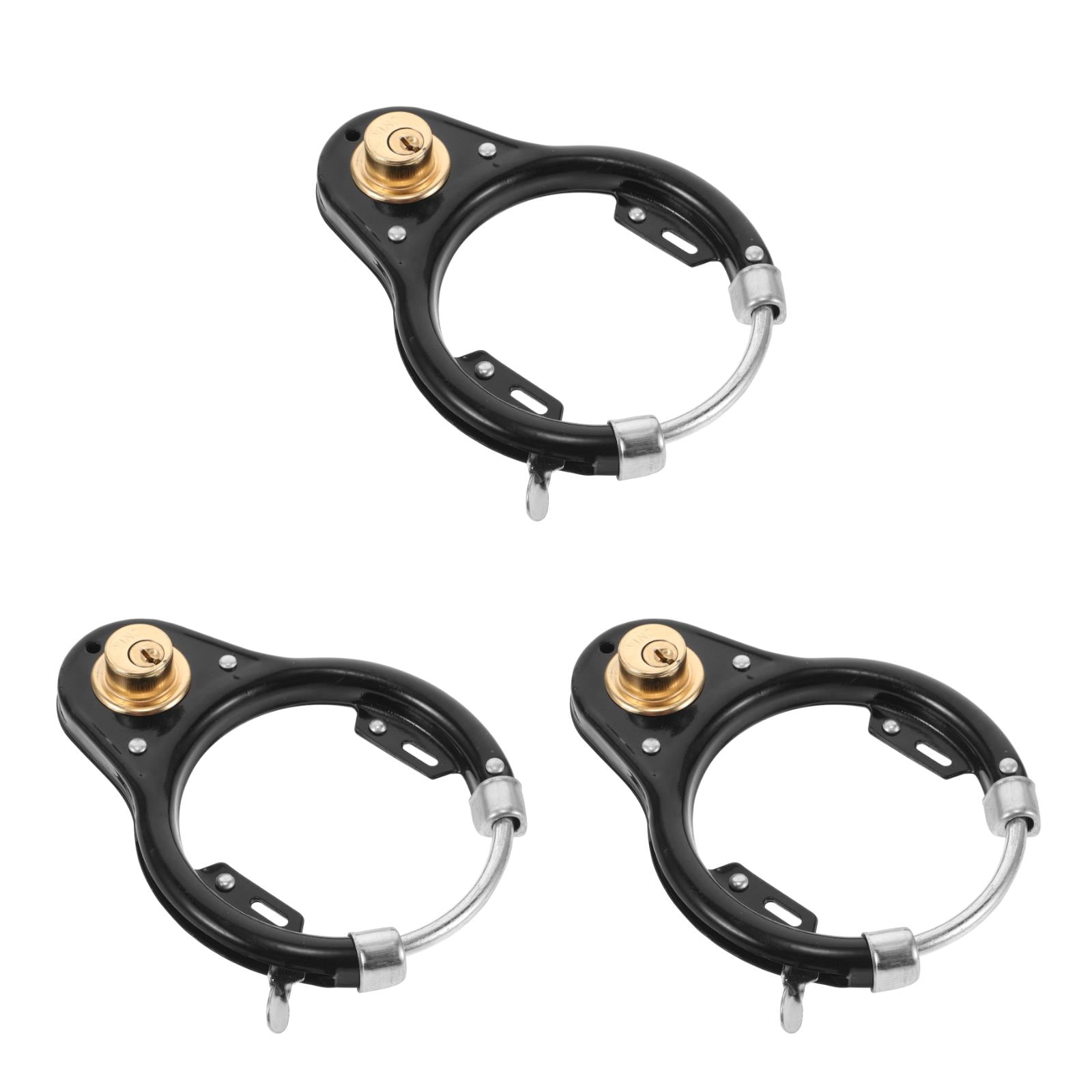 WORGEOUS 3 Sets Bike Lock Bicycle Lock Motorcycle Lock Metal Cycle Lock ...