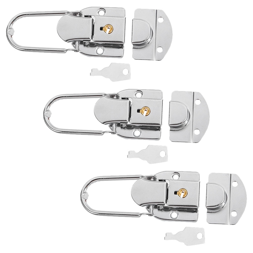 Worgeous 3 Sets Of Compact Toggle Latch For Suitcases Wooden Box Hasp ...