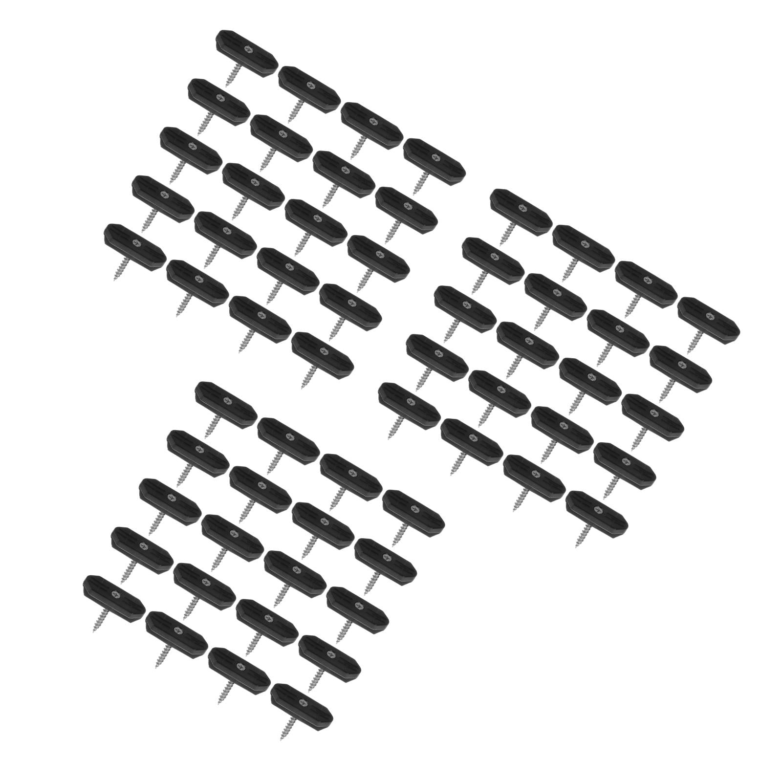 Worgeous 3 Sets of Deck Fasteners Hidden Clips and Screws Decking Clips ...