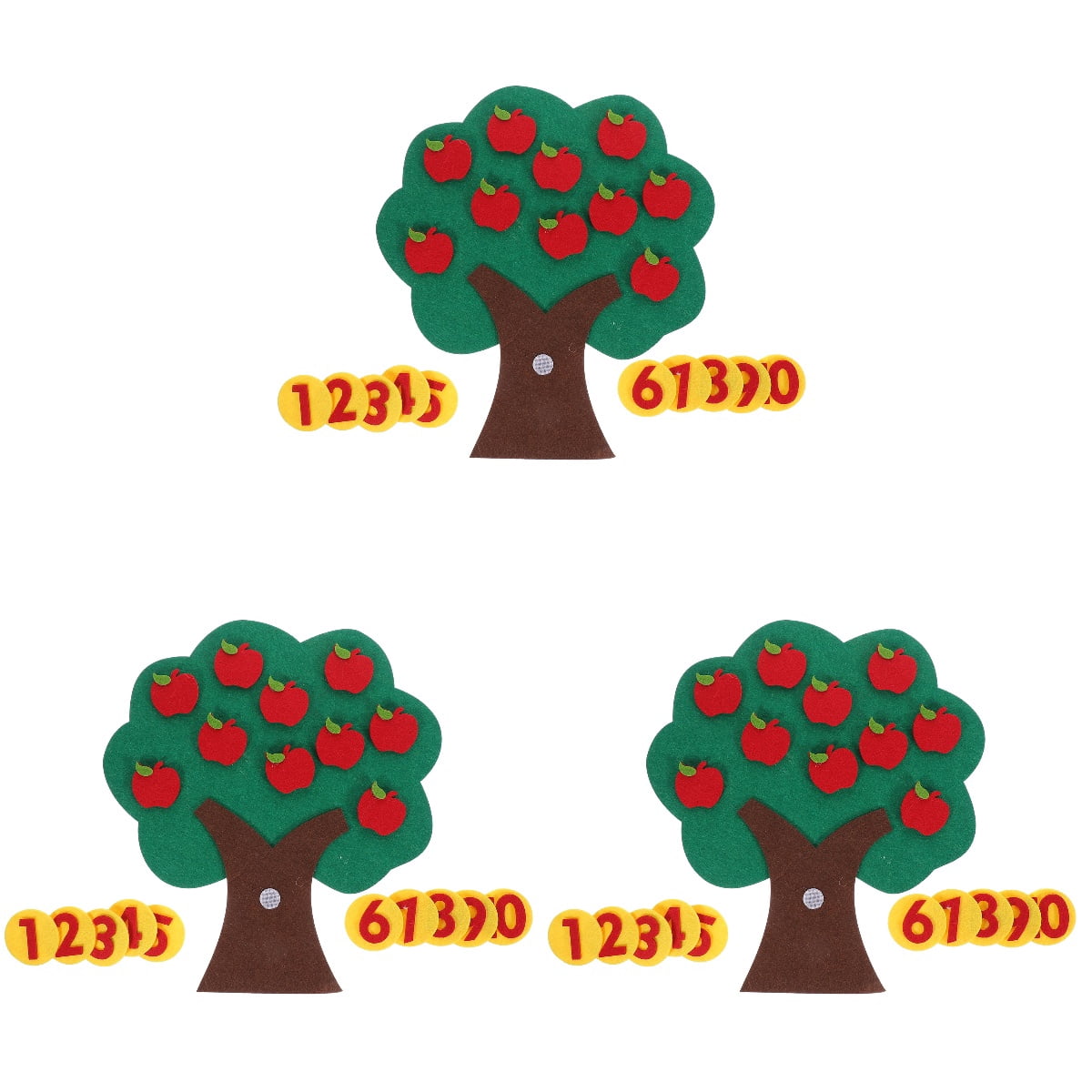 Worgeous 3 Sets Diy Apples Tree Educational Toy Preschool Supply For ...