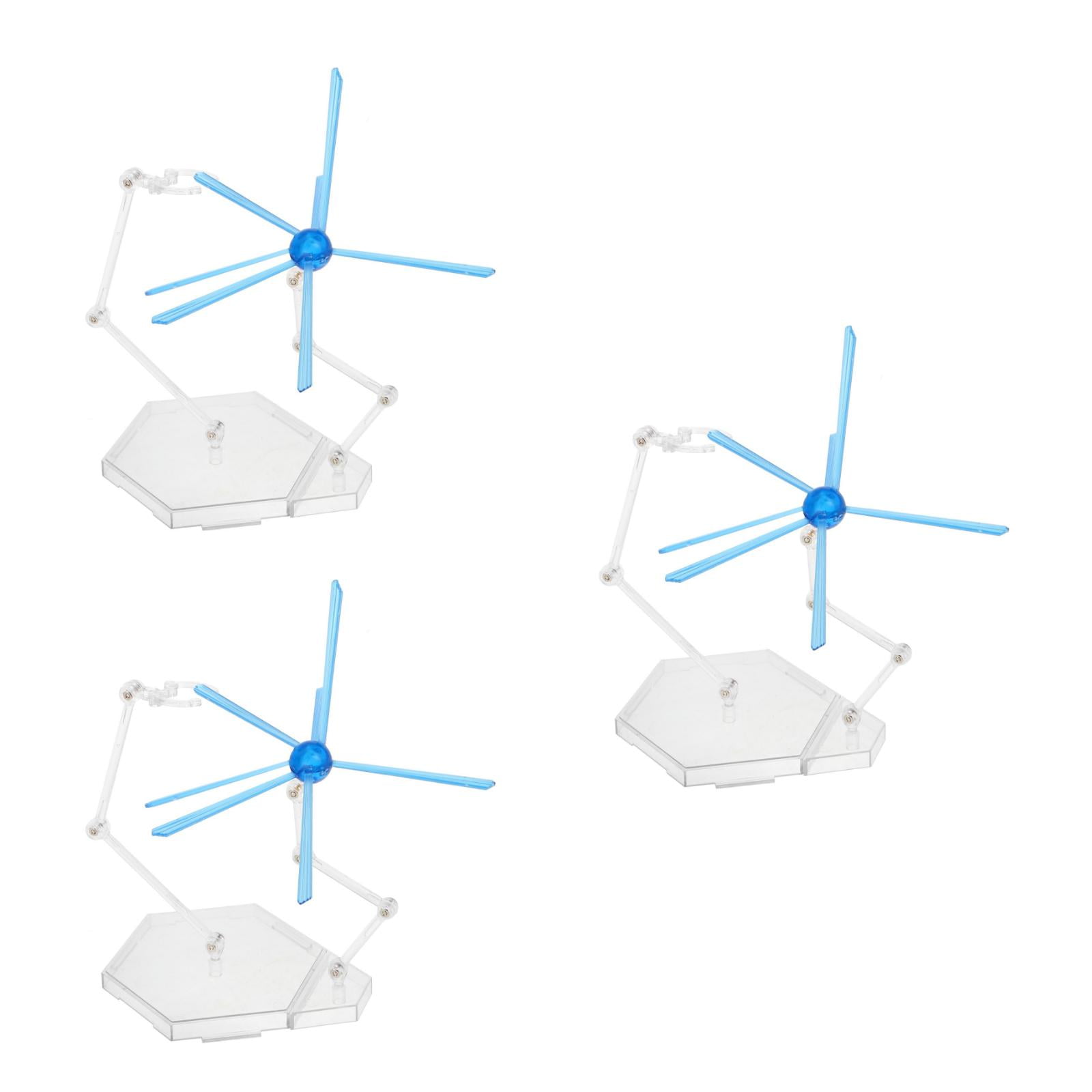 Worgeous 3 Sets Figure Stand For Action Figures Effects Display Holder ...