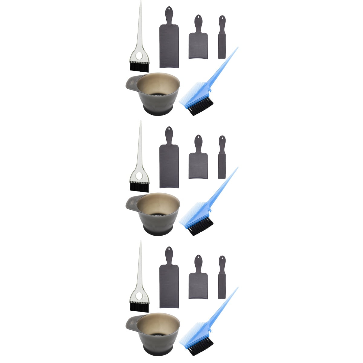 Worgeous 3 Sets Hair Dye Tool Kit Portable Hair Coloring Tool Set ...