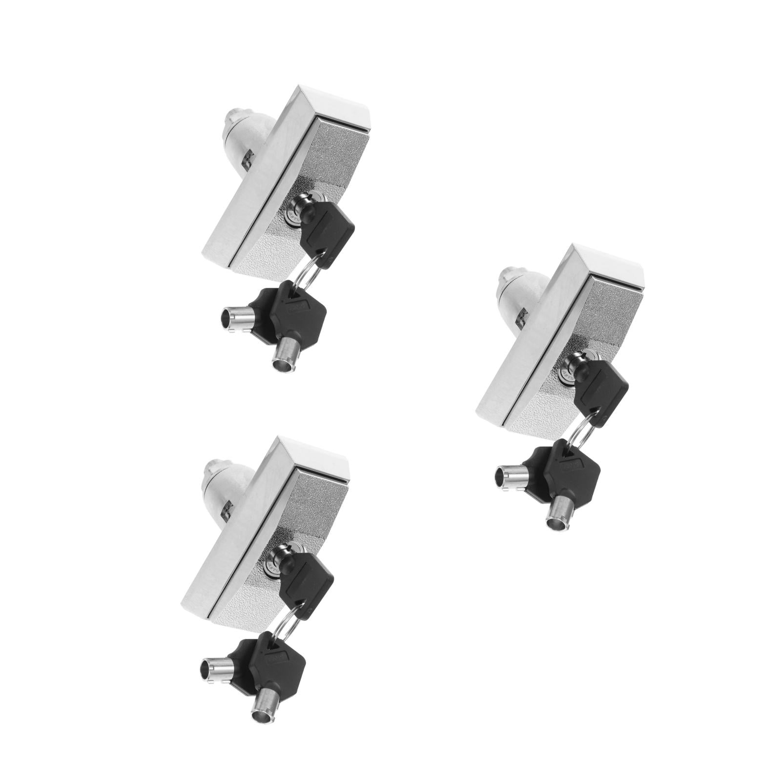 Worgeous 3 Sets High Security Lock Zinc Alloy T-Type Lock For Vending ...