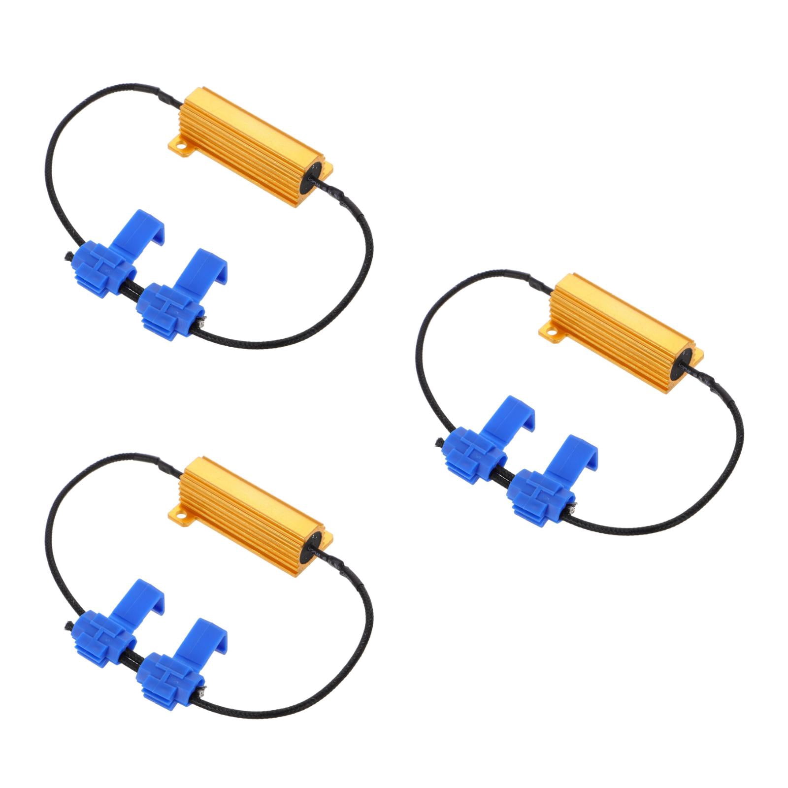 Worgeous 3 Sets Load Resistor 50W 6R for LED Turn Signal Error Fix ...