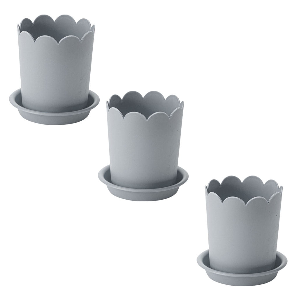 Worgeous 3 Sets Plant Stand Planters Flowerpot Balcony Planting ...