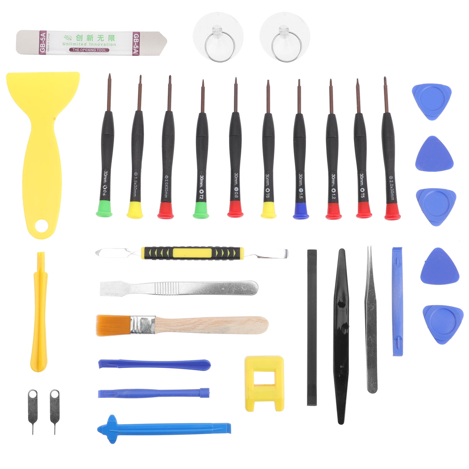 Worgeous 3 Sets Smartphone Screen Repair Kit Opening Pick Sucker ...
