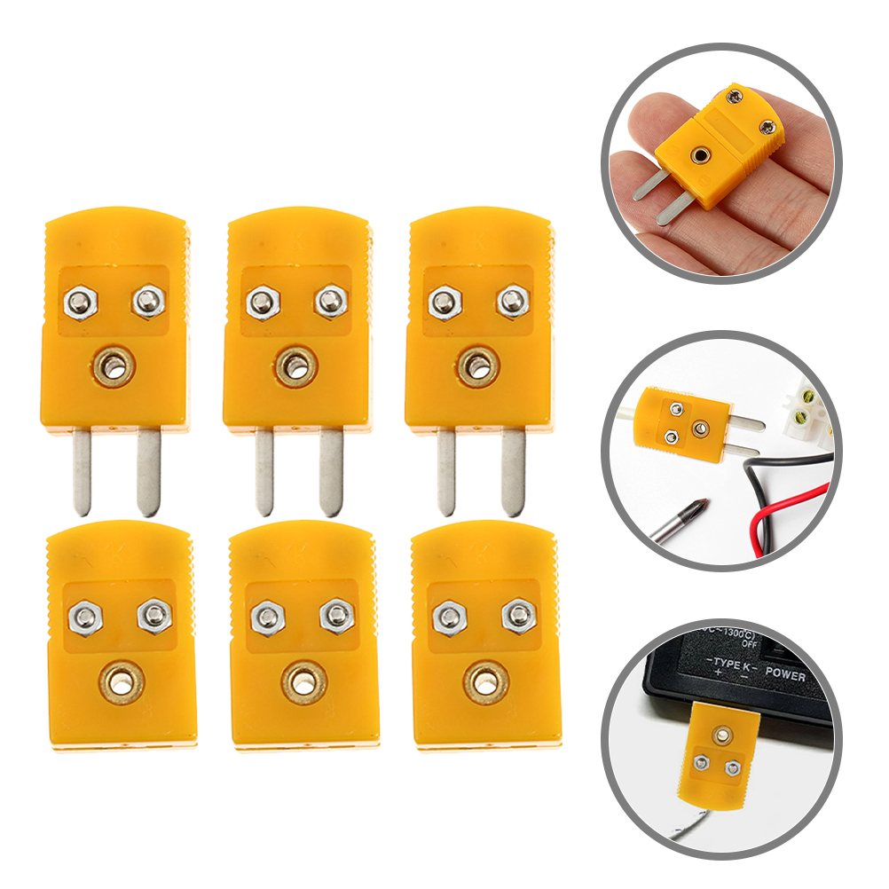 Worgeous 3 Sets Thermocouple Junction Multiple Probe Simple Adapter ...