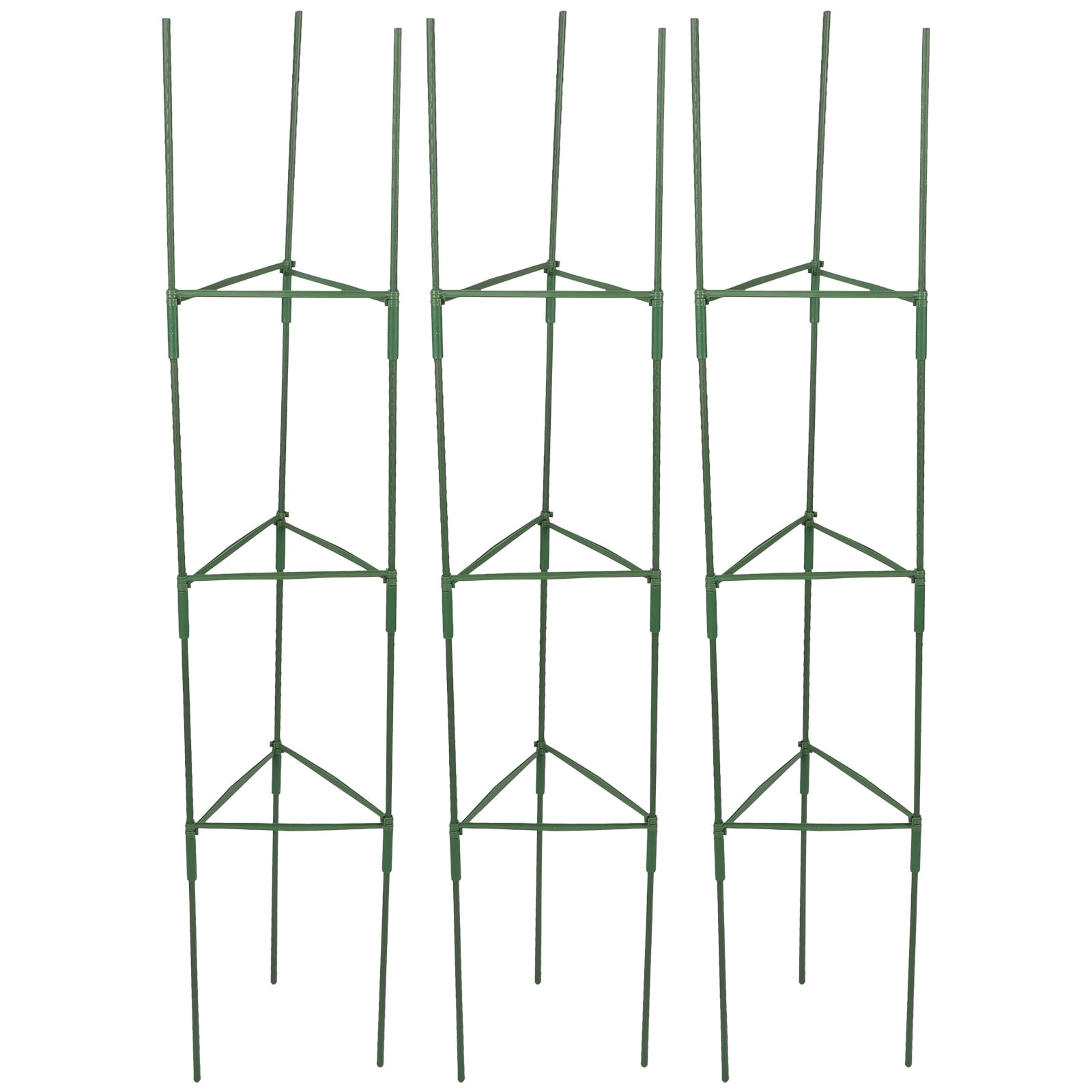 Worgeous 3 Sets Tomato Stand Garden Plants Vines Trellis for Outdoor ...