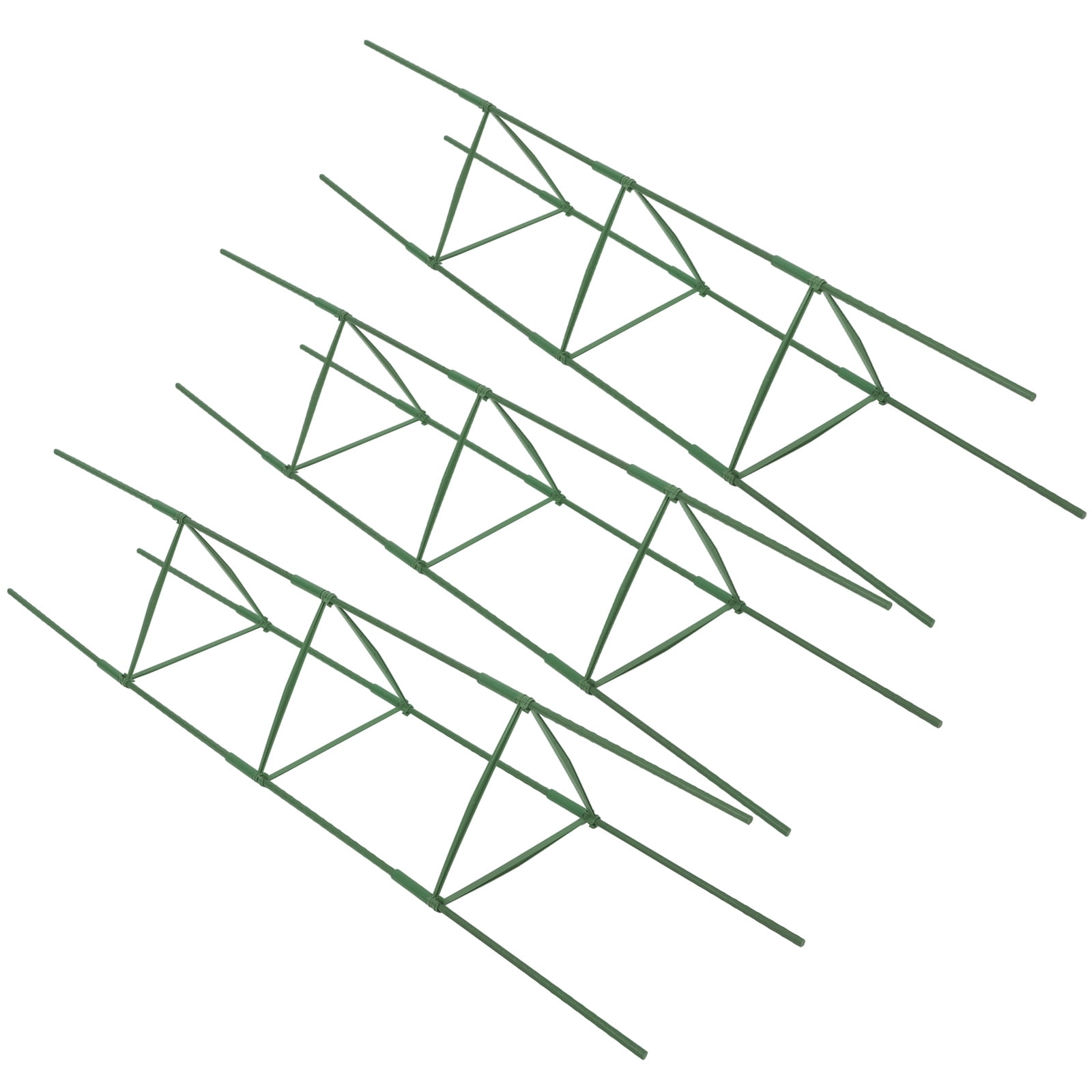 Worgeous 3 Sets Tomato Stand Gardening Net for Climbing Plants Green ...
