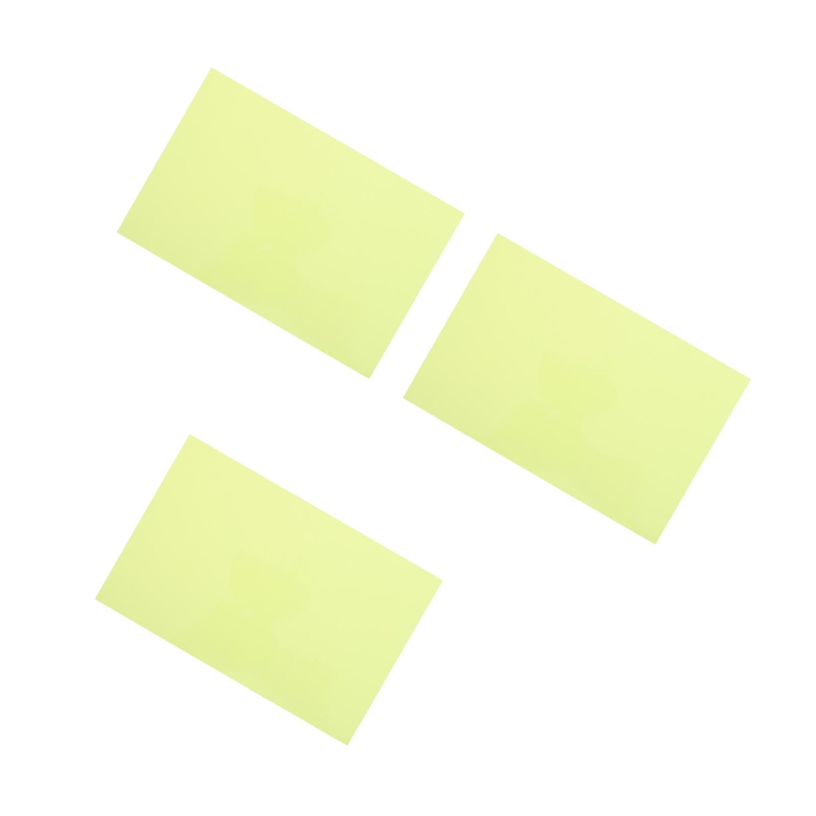 Worgeous 3 Sheets Diy Model Making Accessory Glow In Dark Sheet Sticker ...