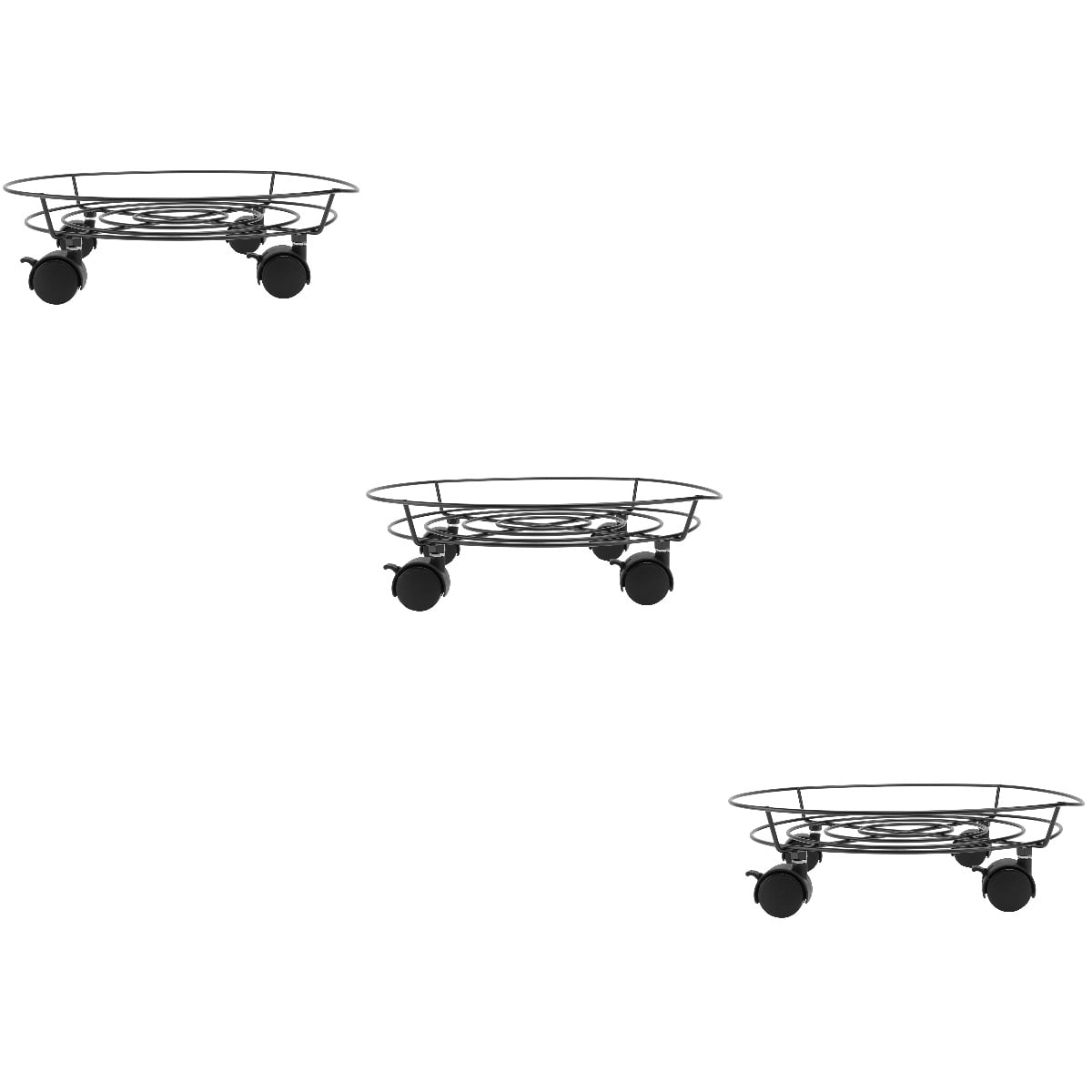 Worgeous 3 pcs Load-bearing Gas Tank Tray Vase Barrel Mover Flower Pot ...