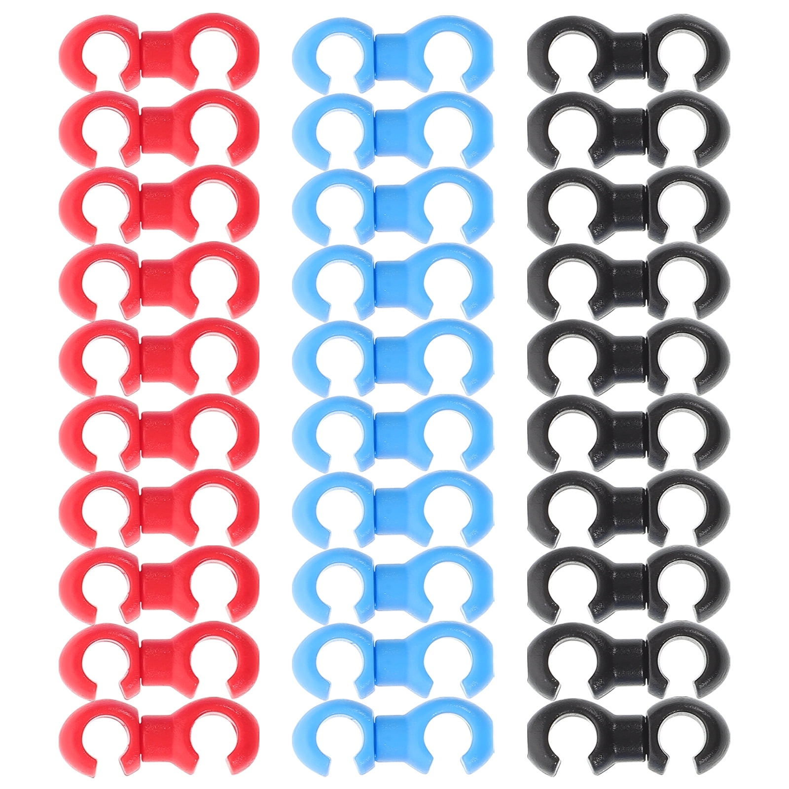 SEWCHICS Bike Tube Clip Bicycle Cable Buckles Resin 30Pcs - Walmart.com