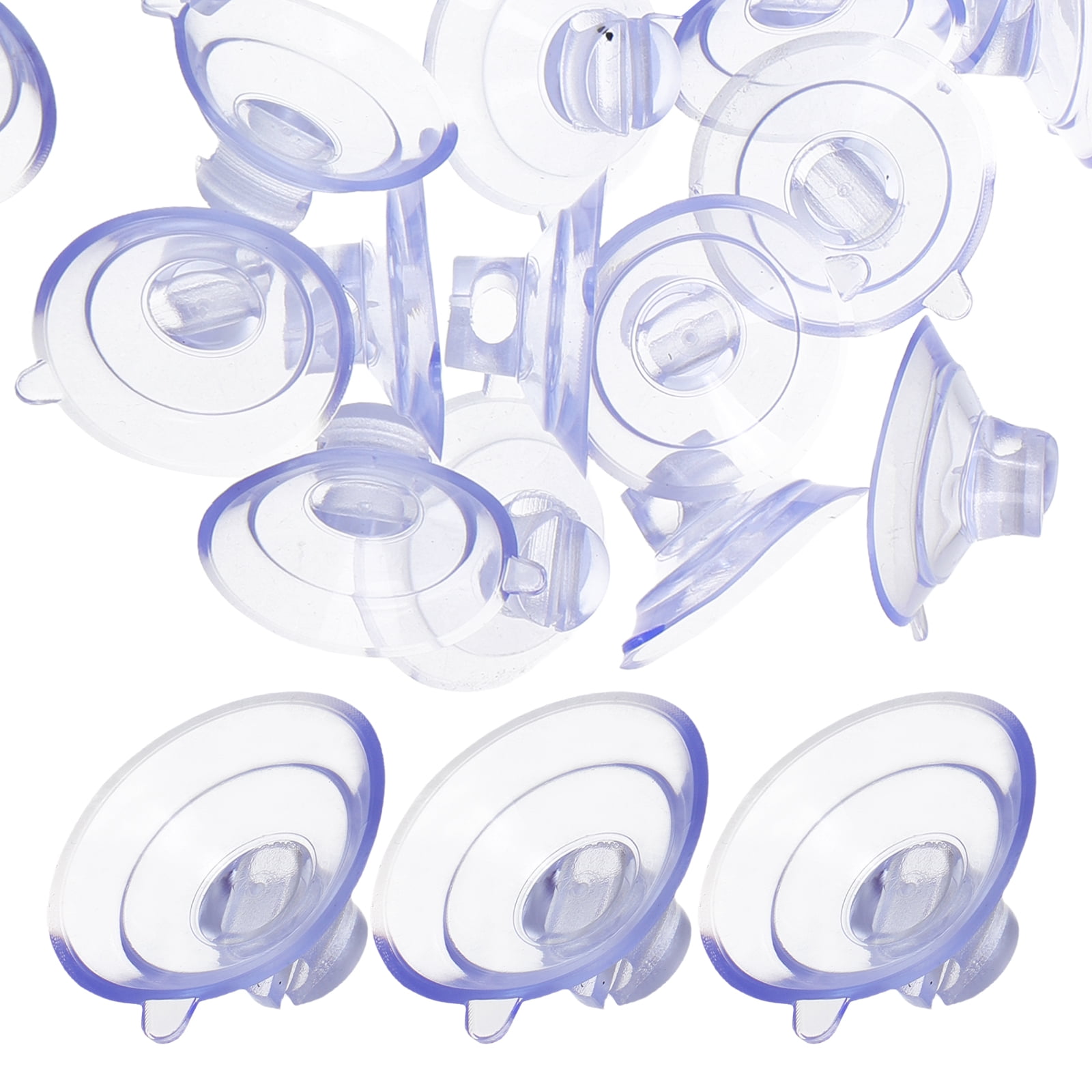 30 Pcs Christmas Light Suction Cups Mini Hooks Clear Rope Light Clips ...