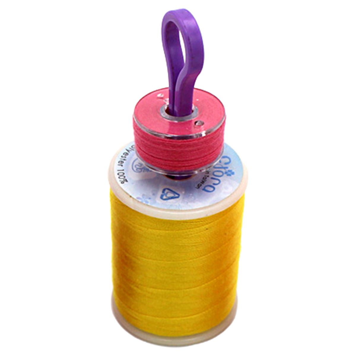 Worgeous Purple Plastic Bobbin Clips for Sewing Keep Thread Reusable ...