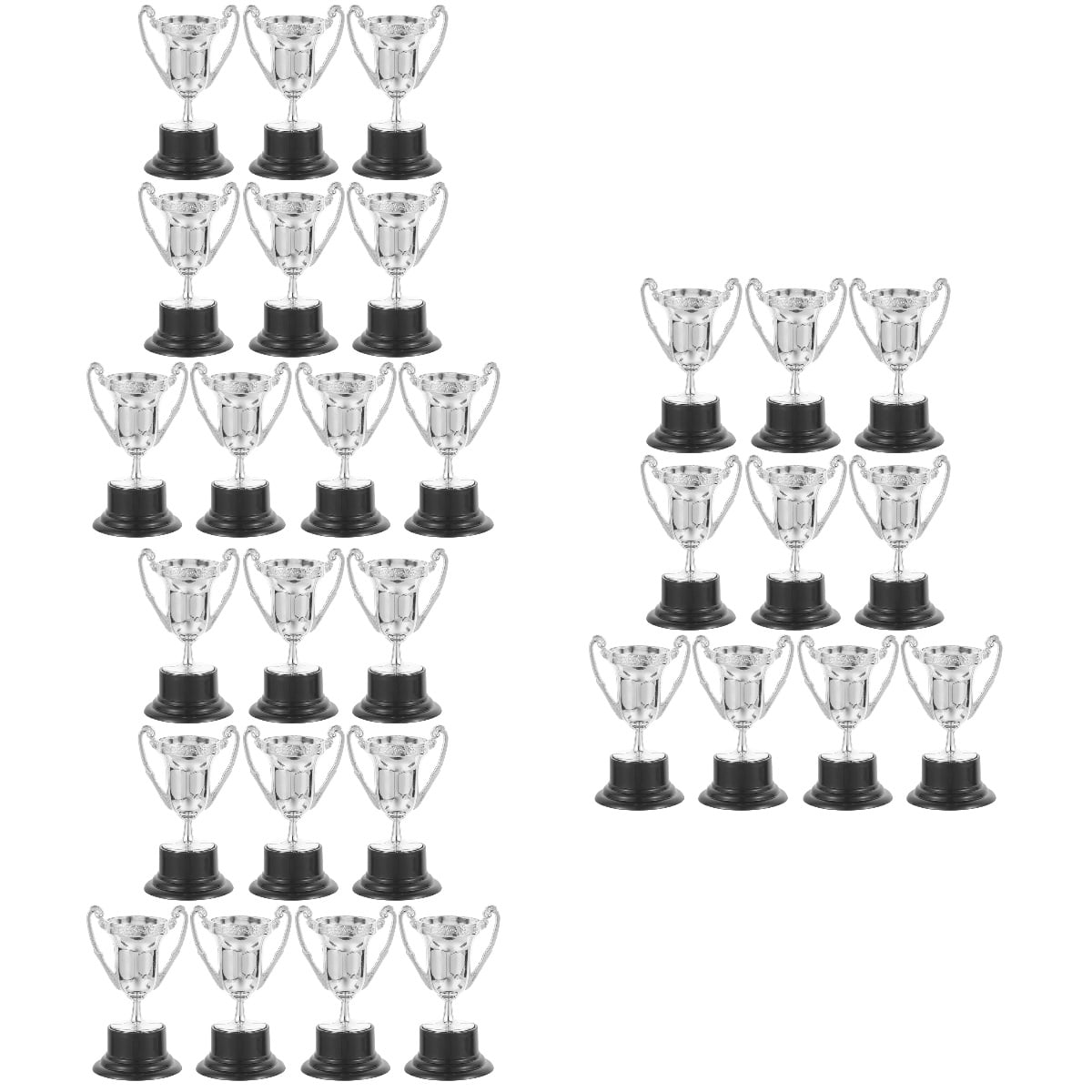 Worgeous 30 Pcs Sports Trophy Props Kids Winning Prizes Plastic Trophy ...
