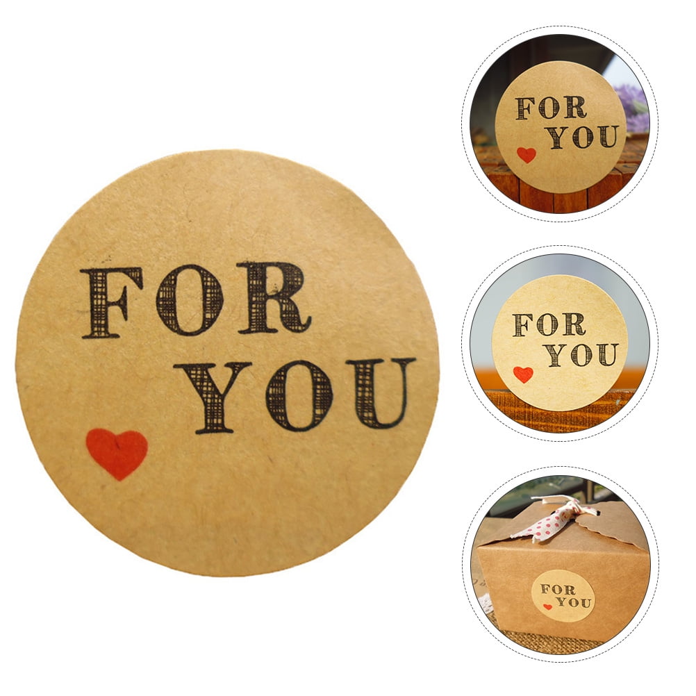 Worgeous 30 Sheets Elegant Round Label Special Creative For You Sealing ...