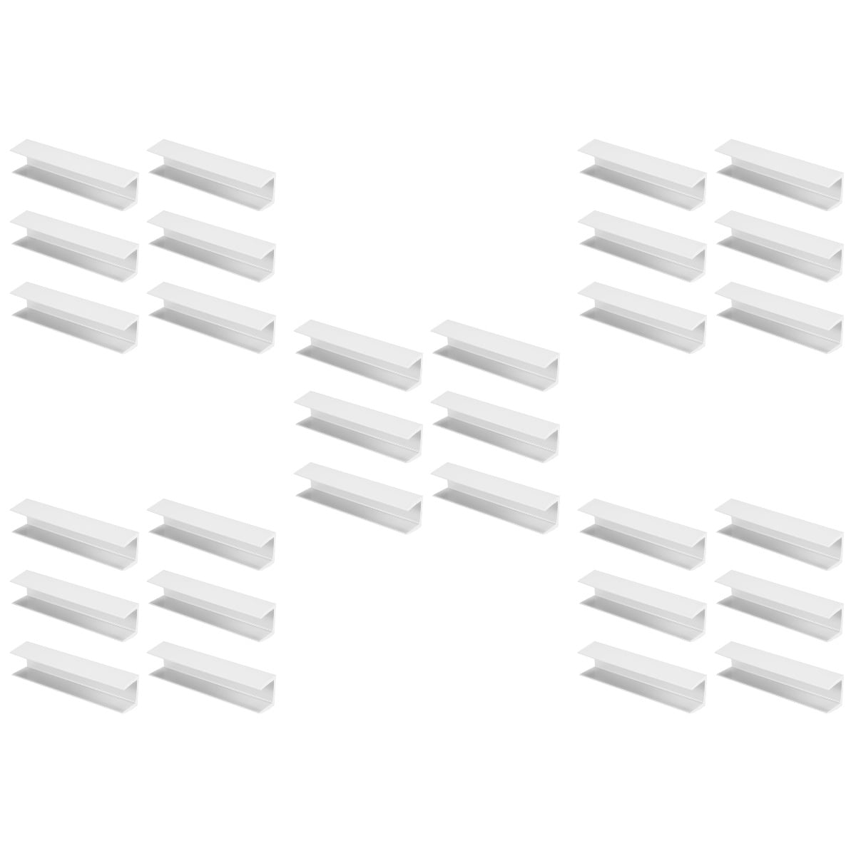 Worgeous 30 pcs Fence Reinforcement Groove U Shape Portable ...