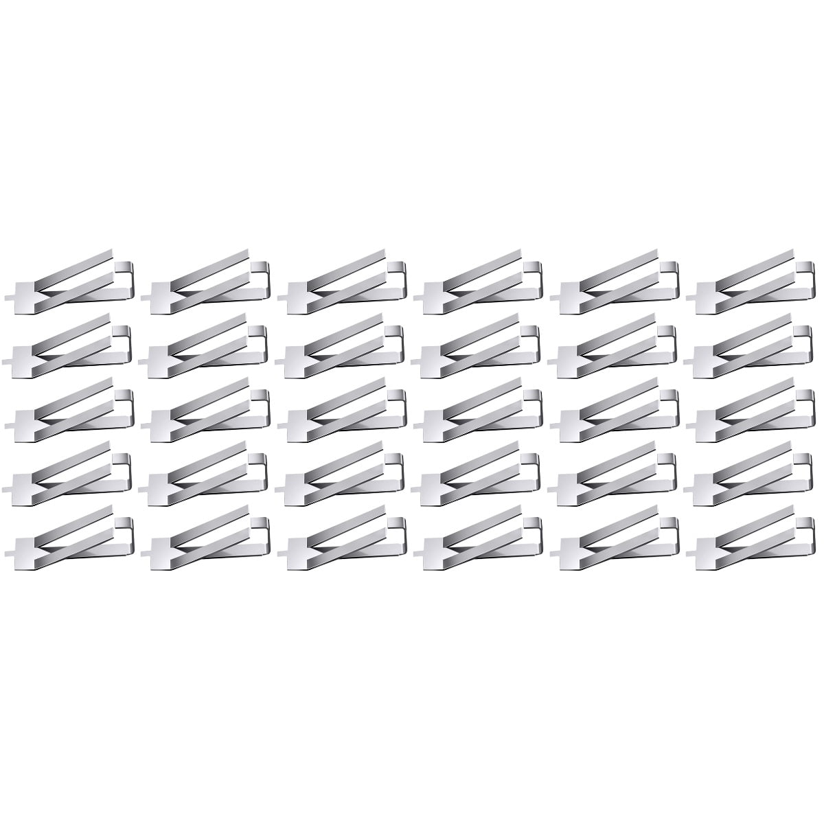 Worgeous 30 pcs Glass Bed Stable Clamps Platform Spring Turn Clips 3D ...