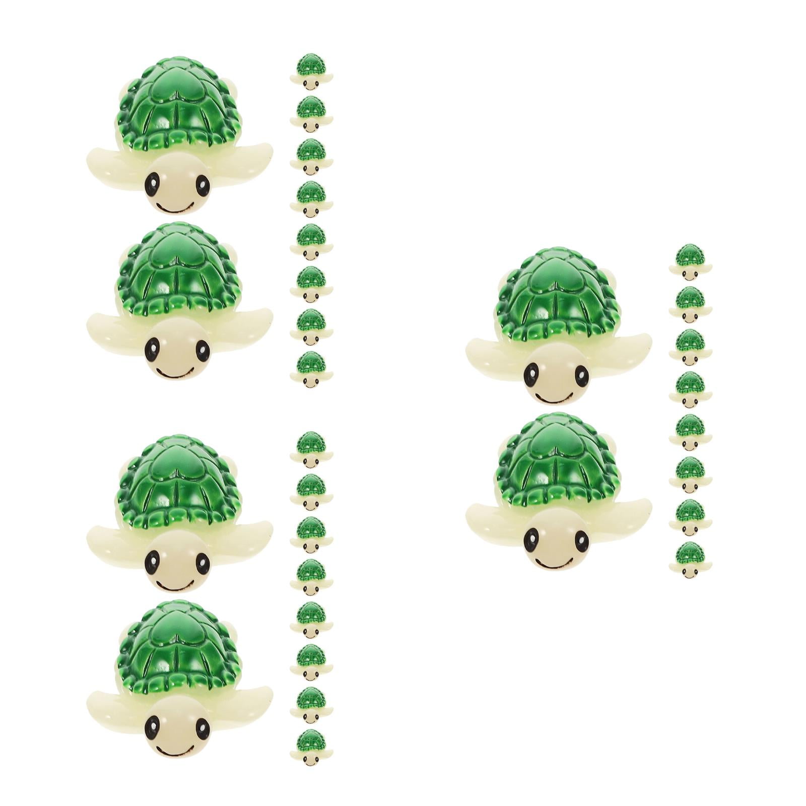 Worgeous 30 pcs Mini Resin Turtles Realistic Turtle Figurines For Micro ...