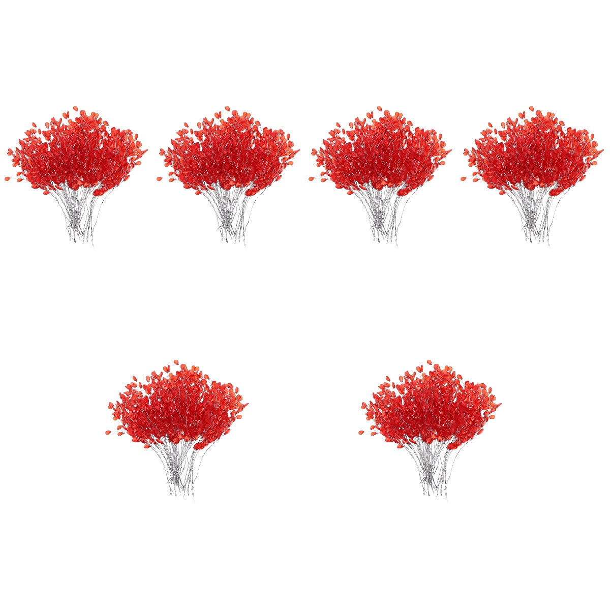 Worgeous 300 Pcs Decorative Stems Flower Beads Wedding Bride Cake ...