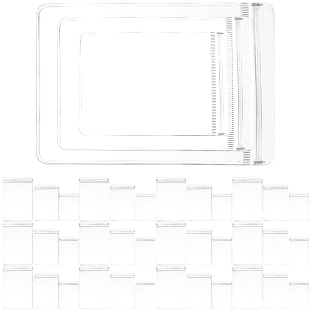 Worgeous 300 Pcs Transparent Jewelry Storage Bags with Drawstring ...