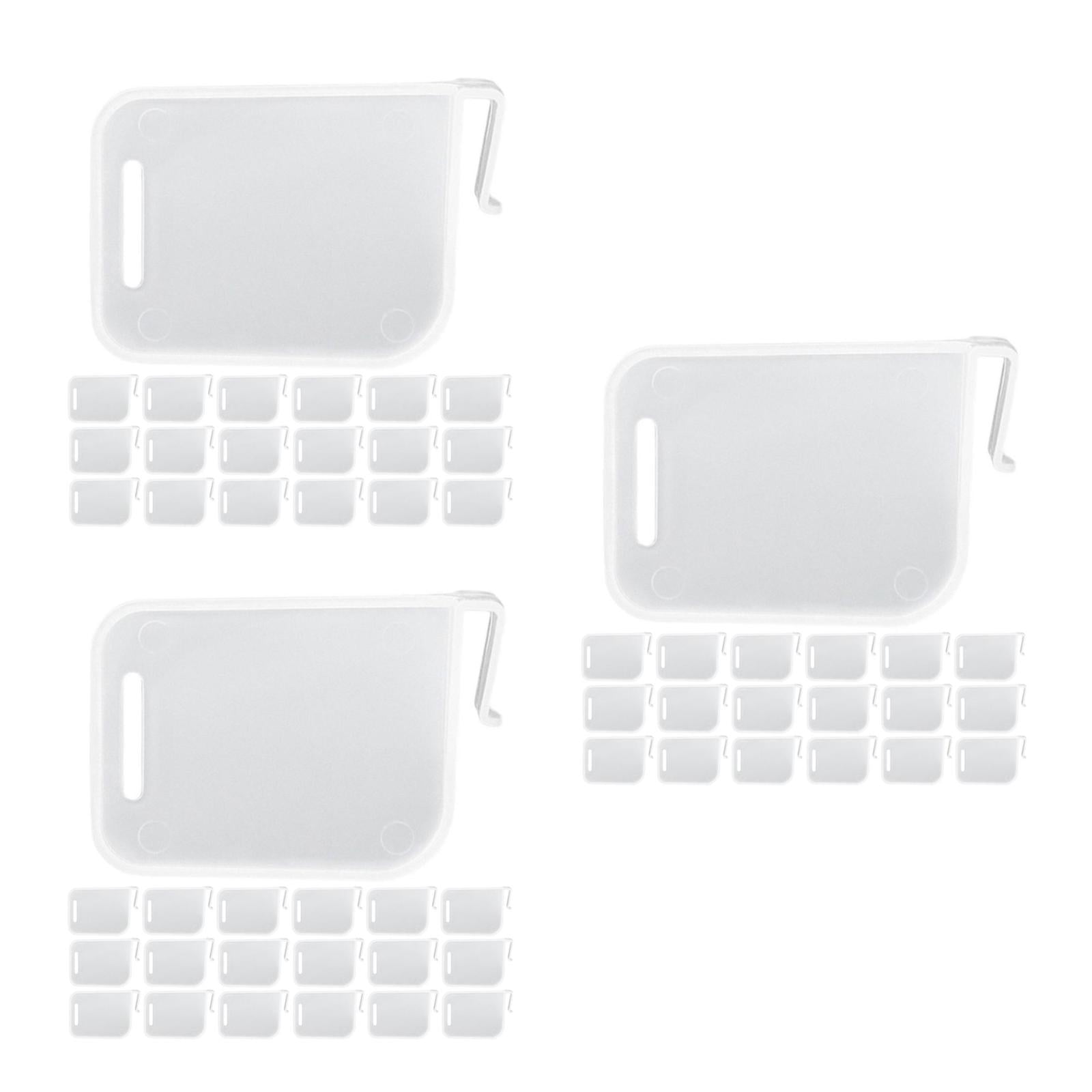 Worgeous 300 Pcs Refrigerator Space Partition Fridge Side Door ...