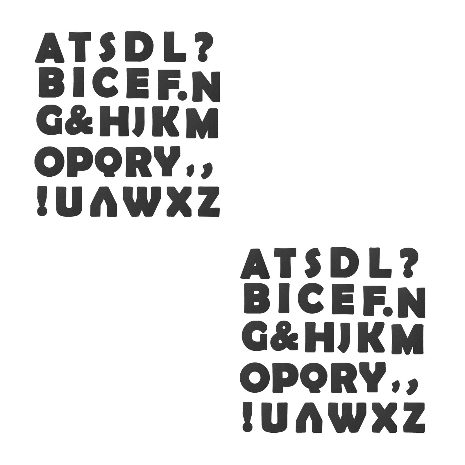 Worgeous 300 pcs Board Letters Board Letters Letters For Bulletin ...