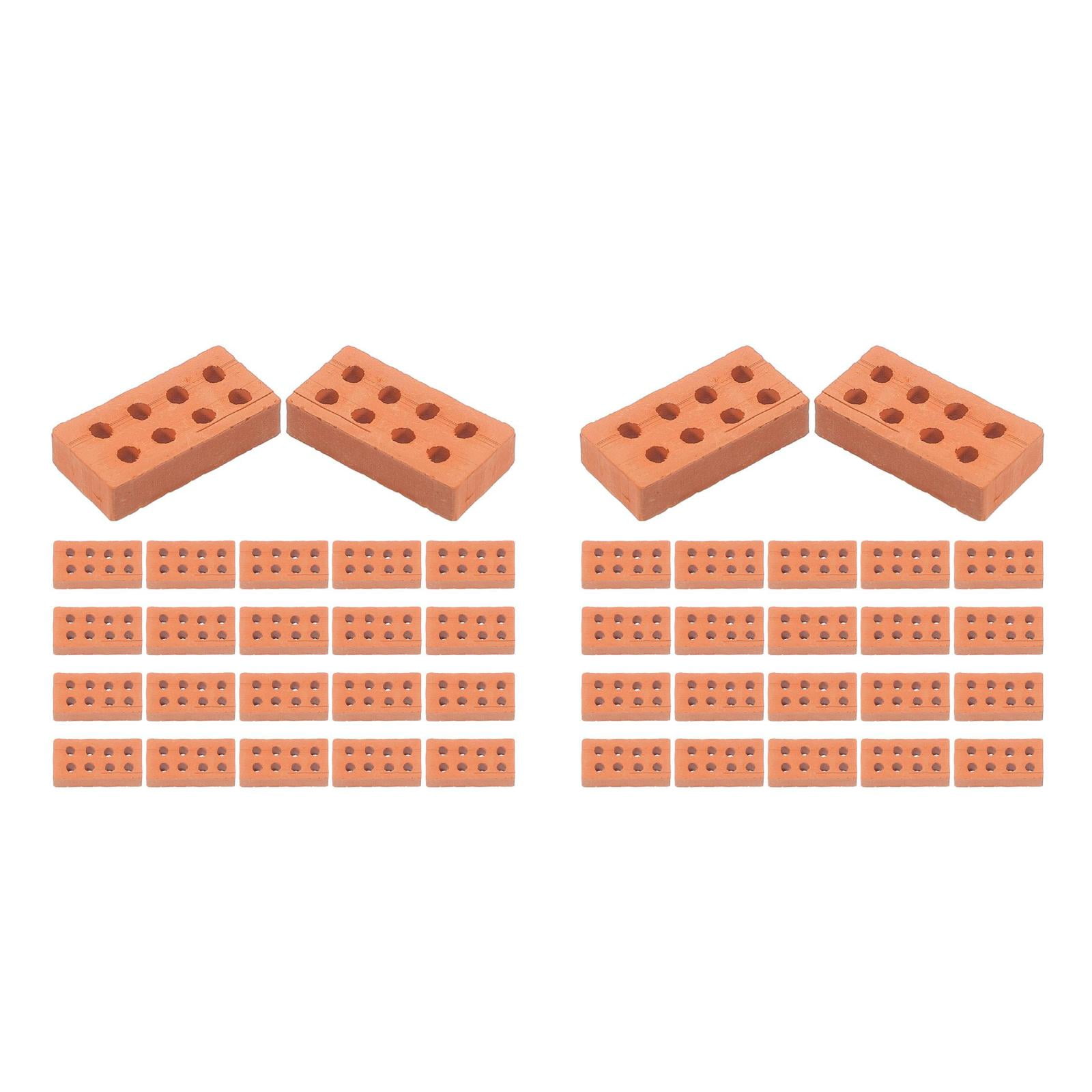 Worgeous 300 pcs Miniature Construction Bricks For Kids Diy Mini Garden ...