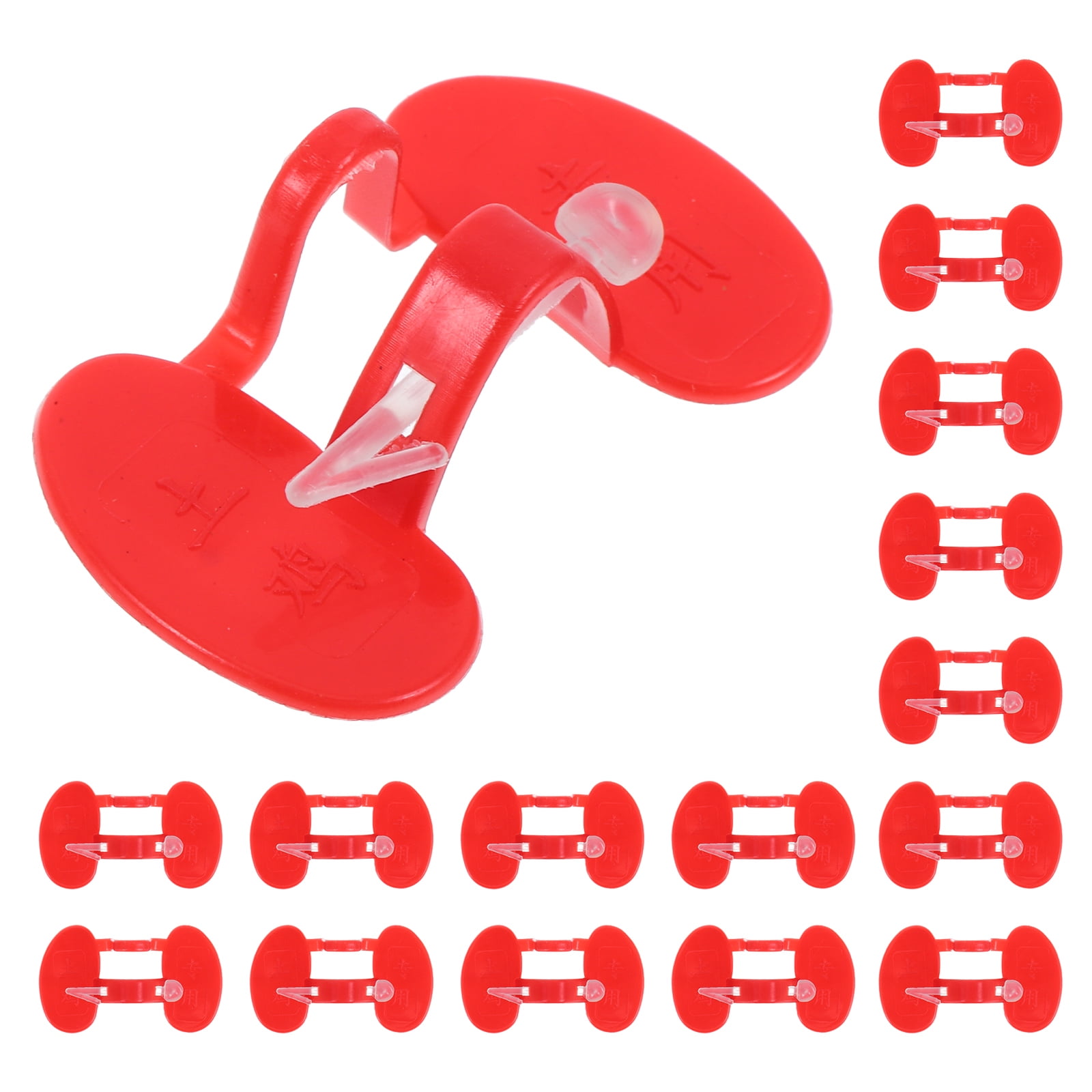 Worgeous 300pcs Chicken Eye Protectors Pinless Set Poultry Blinders ...