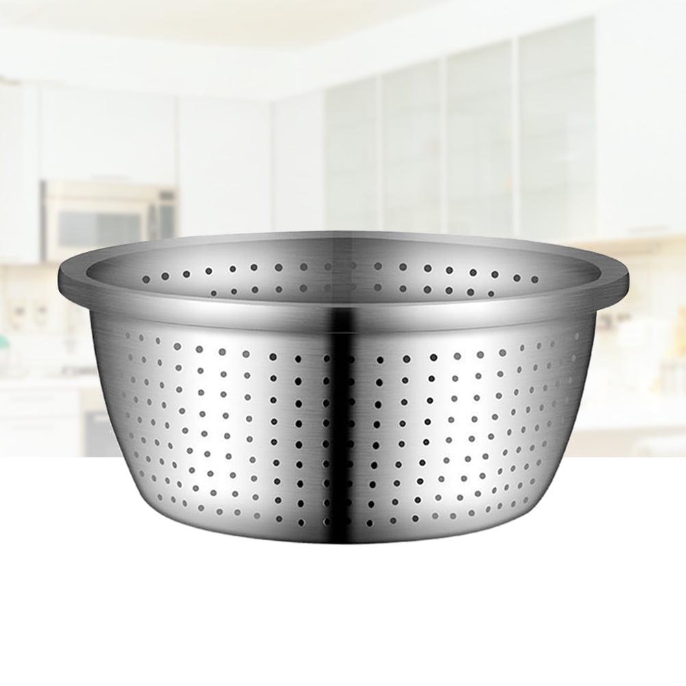Worgeous 304 Stainless Sink Strainer Basin Drying Steel Drain Kitchen ...