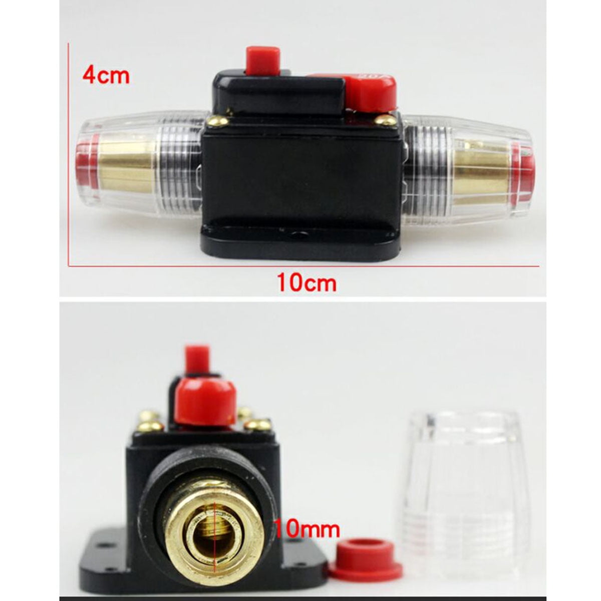 Worgeous 30A Auto Car Protection Stereo Fuse Holders Inline Circuit ...