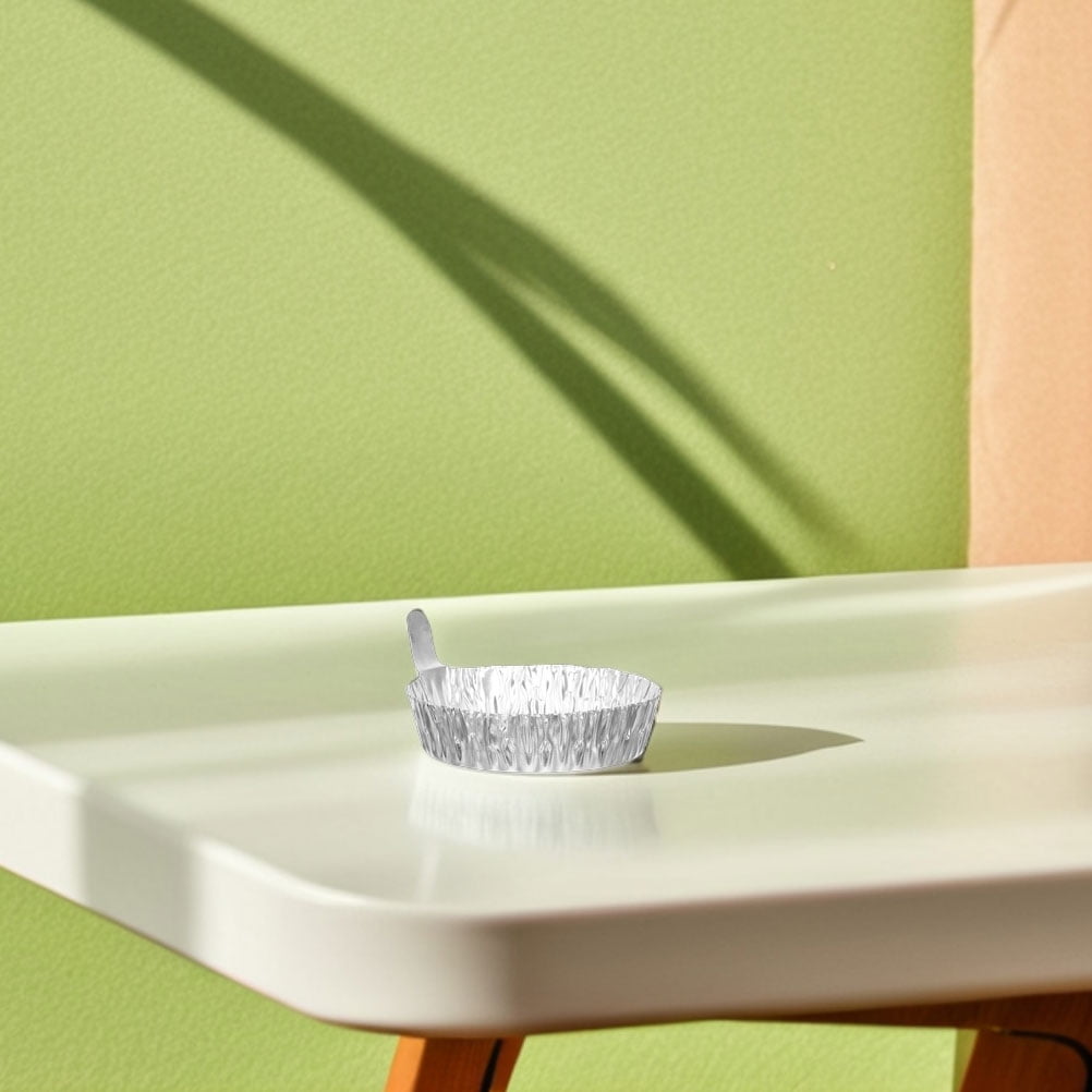 Worgeous 30pcs Aluminum Weighing Boat Sample Pan Weighing Dishes With ...