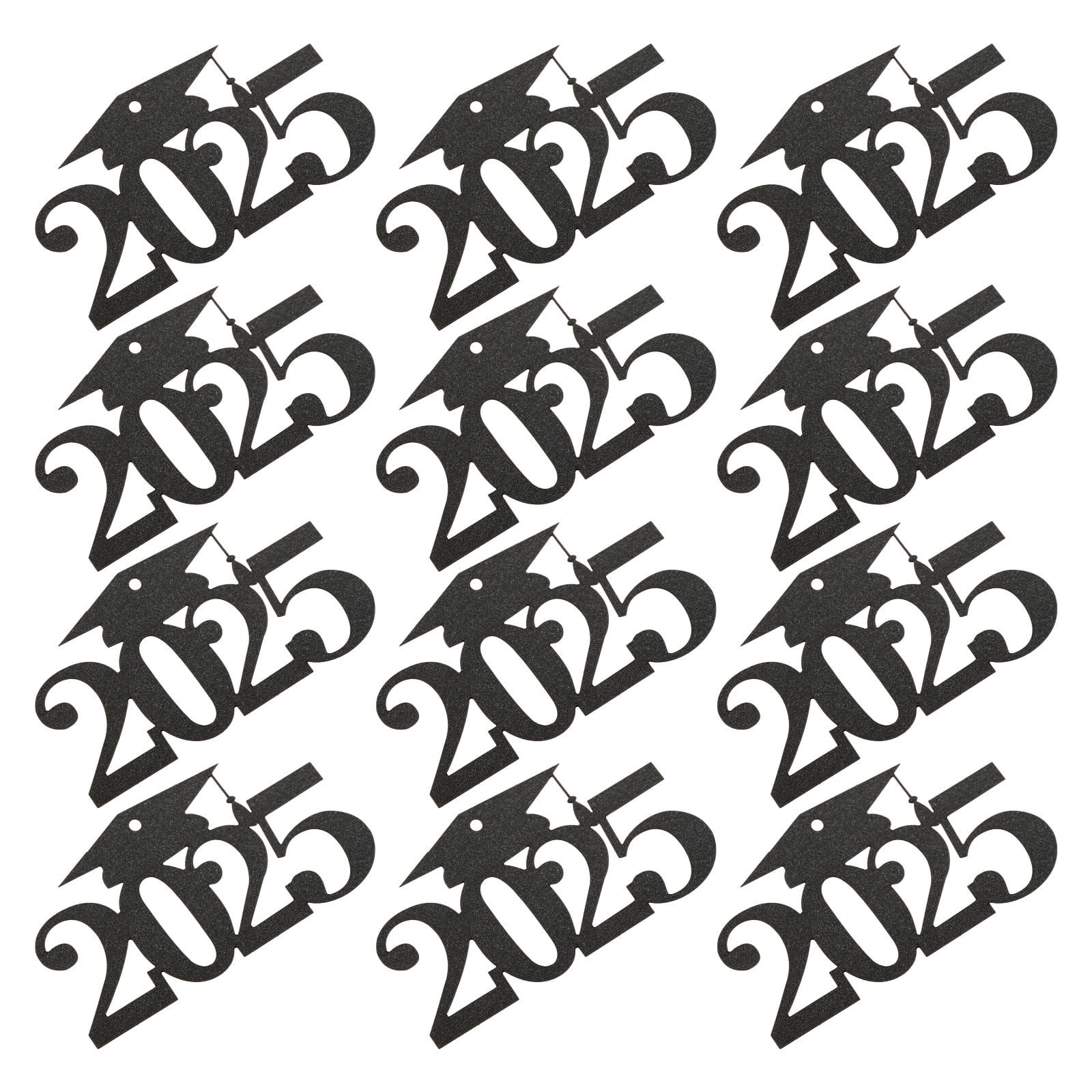 Worgeous 30pcs Graduation Table Decorations 2025 Cutout Tags Class of ...