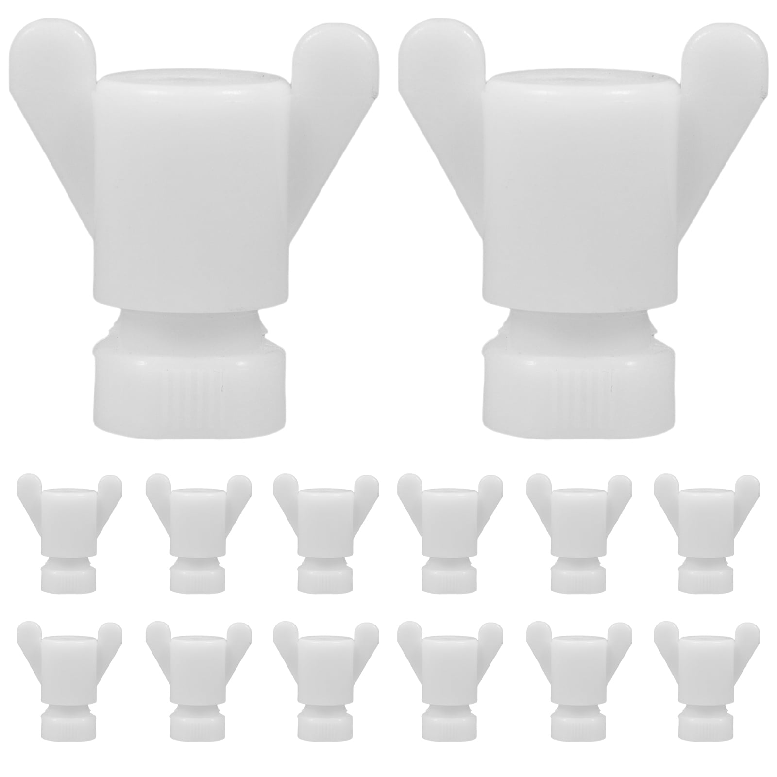 Worgeous 30pcs Plastic Nuts for Greenhouse Vent Windows Repair Kit ...