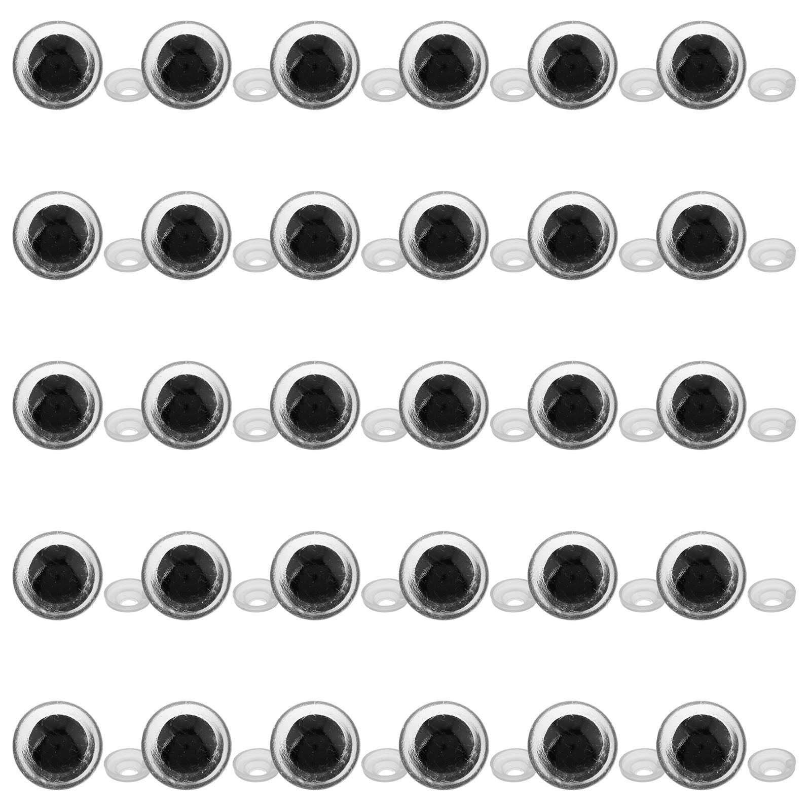 Worgeous 30pcs Safety Eyes for Stuffed Animals Plastic Eyes Crochet ...