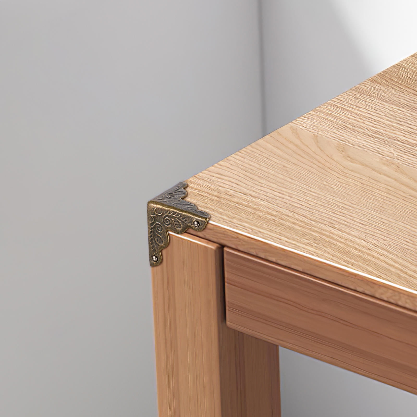 Worgeous 30pcs Table Corner Guards Vintage Chest Edge Protectors Metal ...