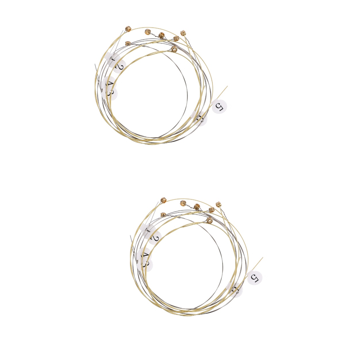 Worgeous 32 Pcs Portable Lyre Strings Replacement Steel Strings Premium ...