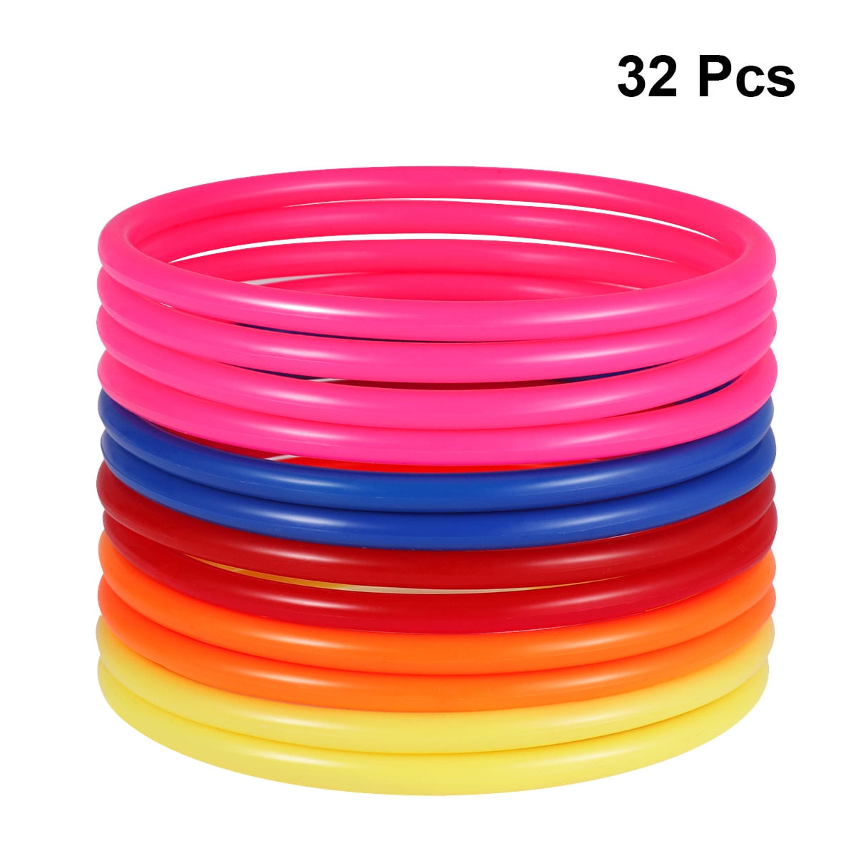 Worgeous 32 Pcs Rings Throw Hoops Kids Educational Exercise Toy Child ...