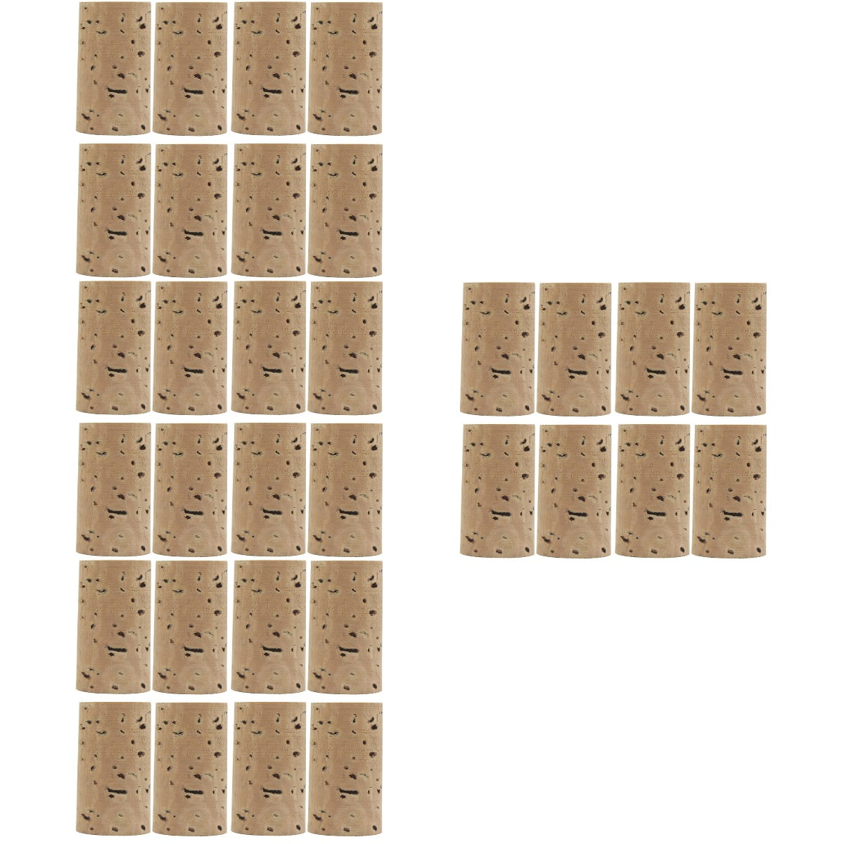 Worgeous 32 pcs Flute Cork Plugs Replacement Small Plugs Flute ...