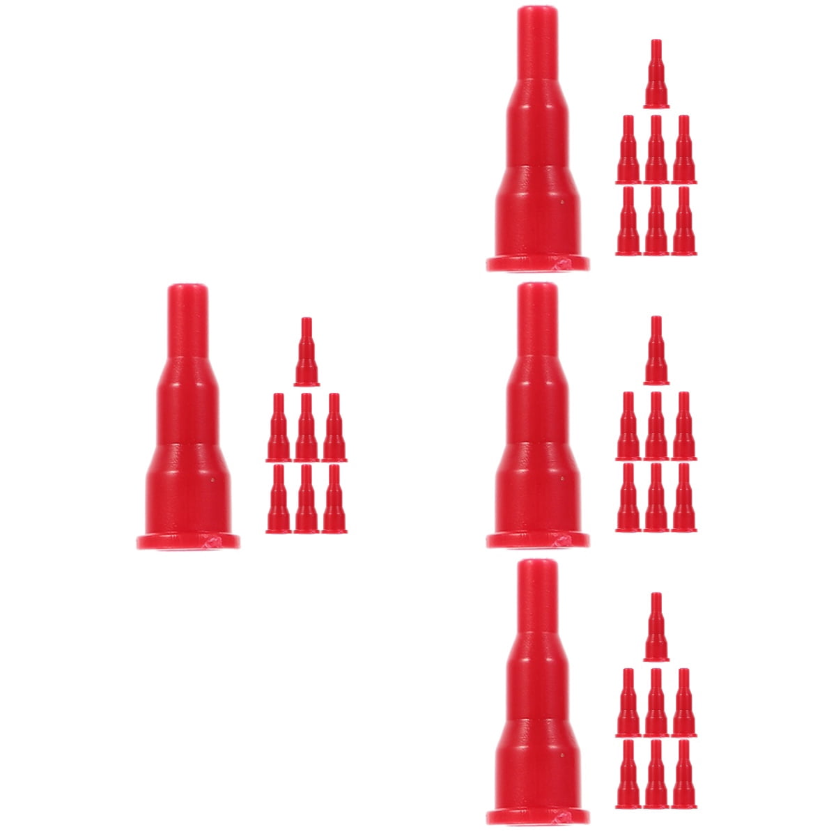 Worgeous 32 pcs Gas Tank Nozzles Connector Gas Converters Plastic Gas ...